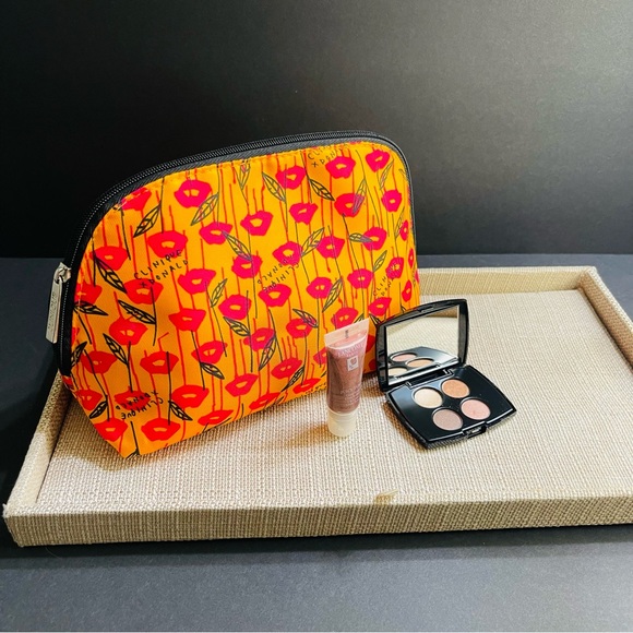 Lancome | Bags | Lancme Eyeshadow Quad And Juicy Tubes Lip Gloss W ...